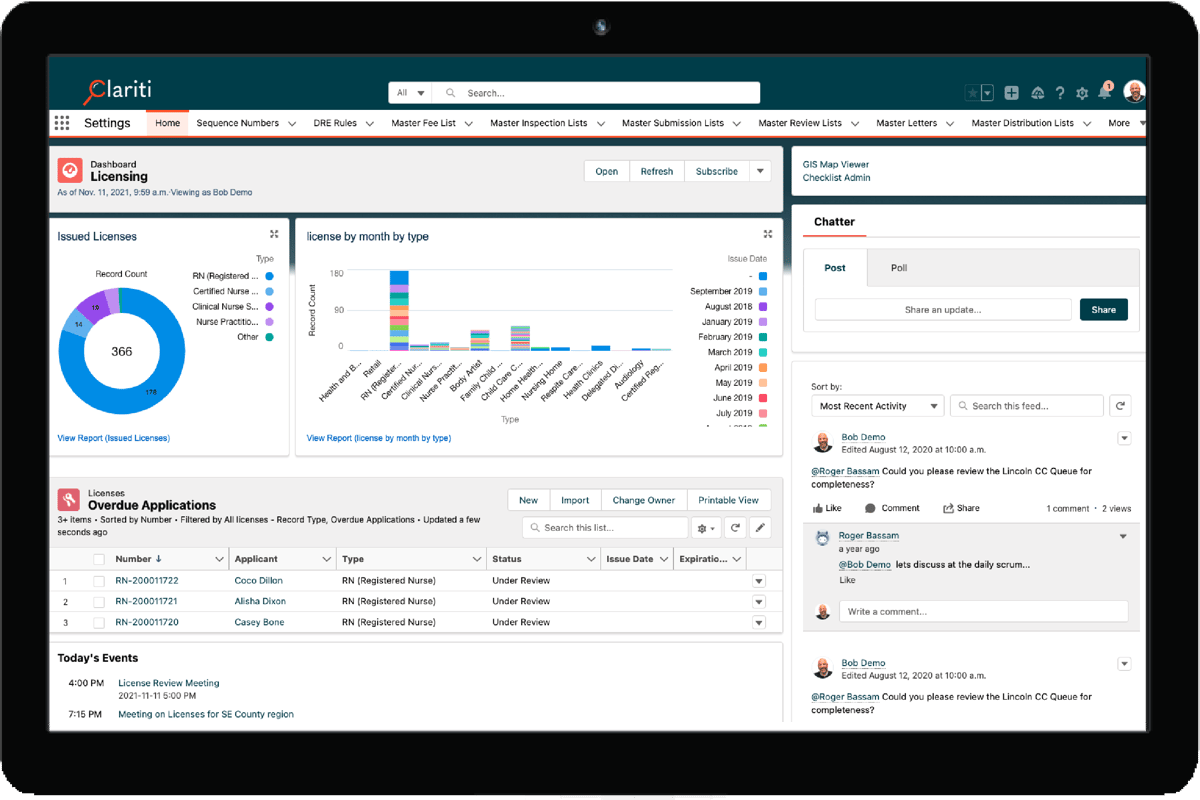 Clariti | Government Permitting and Licensing Software